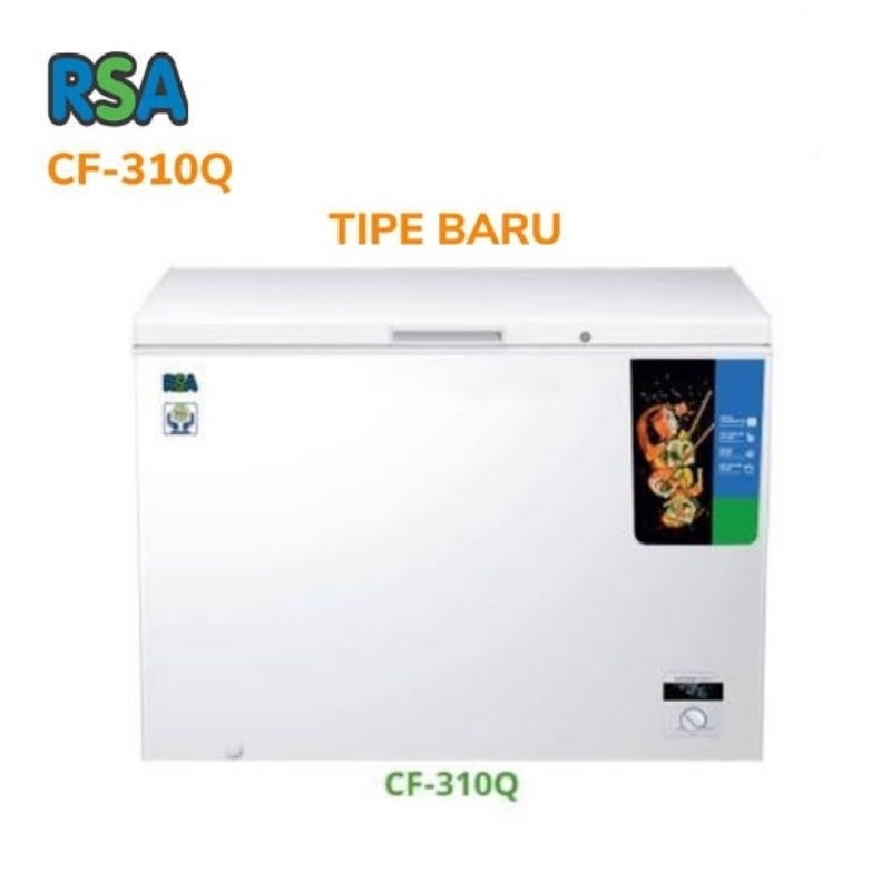 Jual RSA CF-310Q / CF310Q / CF-310 / CF310 Chest Freezer 310 Liter 140 ...