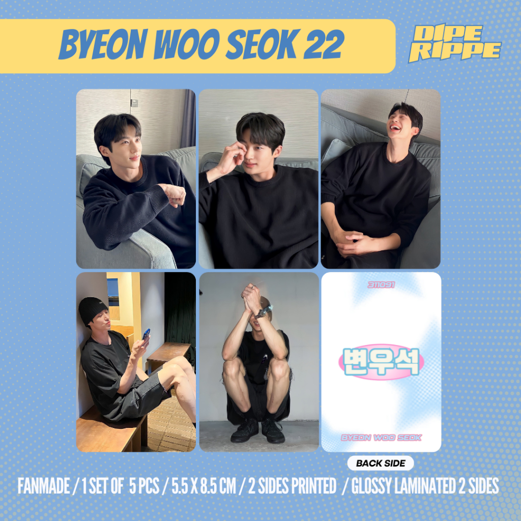 Jual KDRAMA PHOTOCARD - BYEON WOO SEOK LOVELY RUNNER SUNJAE | Shopee ...