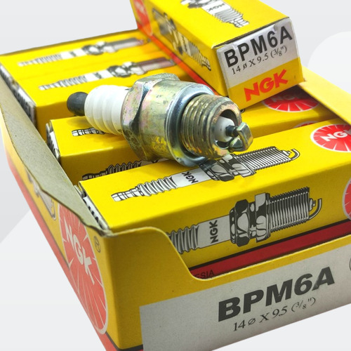 Jual (76B) BUSI NGK BPM6A Potong Rumput Senso Xenso Sinso 2 Tak 2t ...