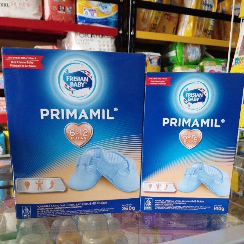 Jual PRIMAMIL 6-12 BULAN 140g/360g | Shopee Indonesia