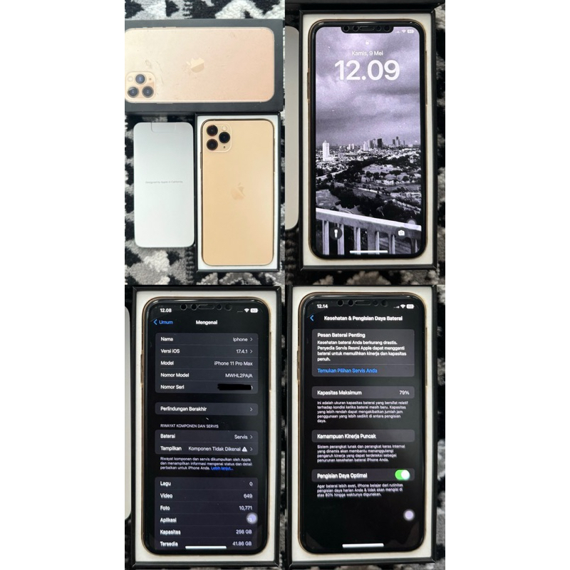 Jual IPHONE 11 PROMAX 256GB EX IBOX | Shopee Indonesia
