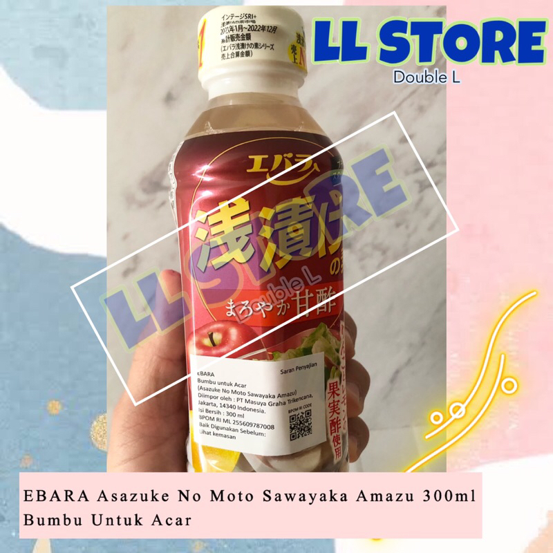Jual EBARA Asazuke No Moto Sawayaka Amazu 500ml | Bumbu untuk Acar ...