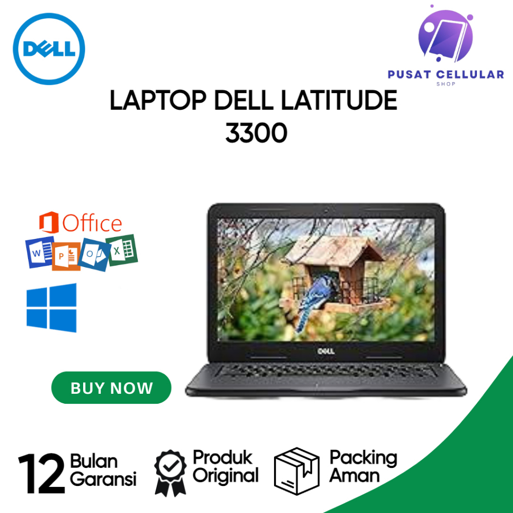 Jual Laptop Dell Latitude 3300 Core i5 Gen 8 RAM 16GB/1TB SSD Windows ...