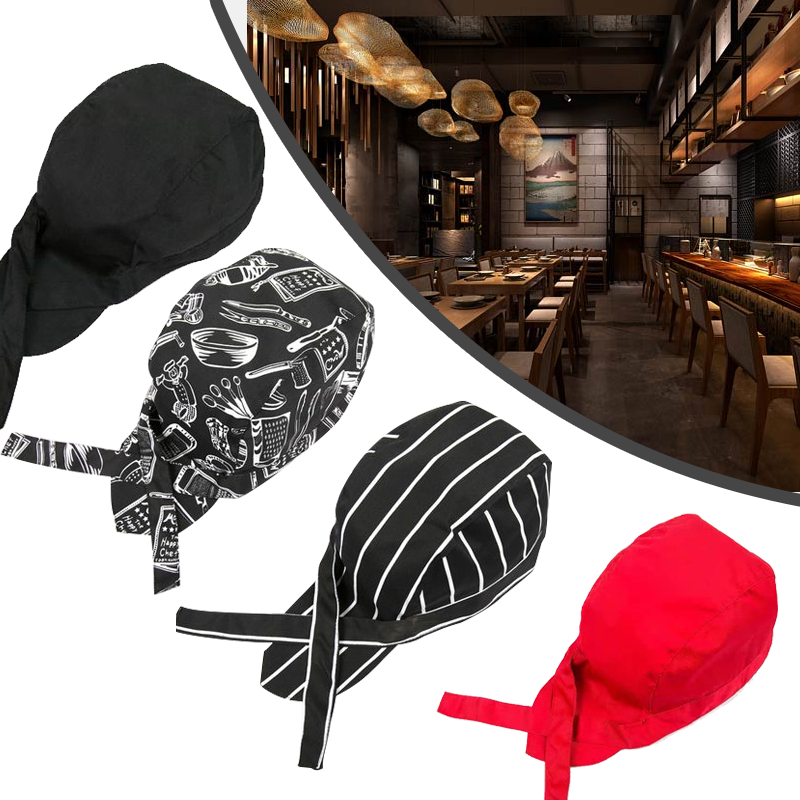 Jual Topi Pirate Chef / Topi Koki Tukang Masak / Kitchen Pirate Hat ...