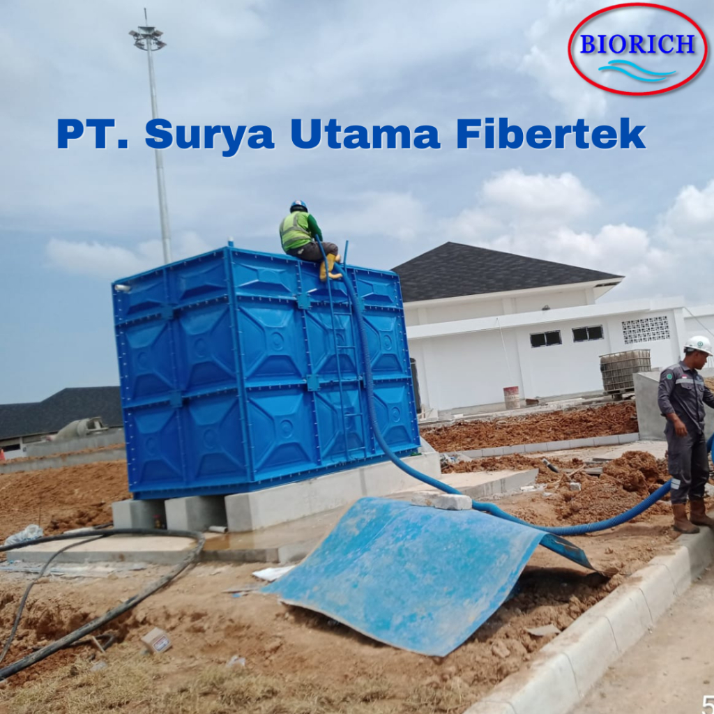 Jual Tangki Panel - Tangki air - Toren Air - Panel Tank FRP 10 m3 / 10. ...