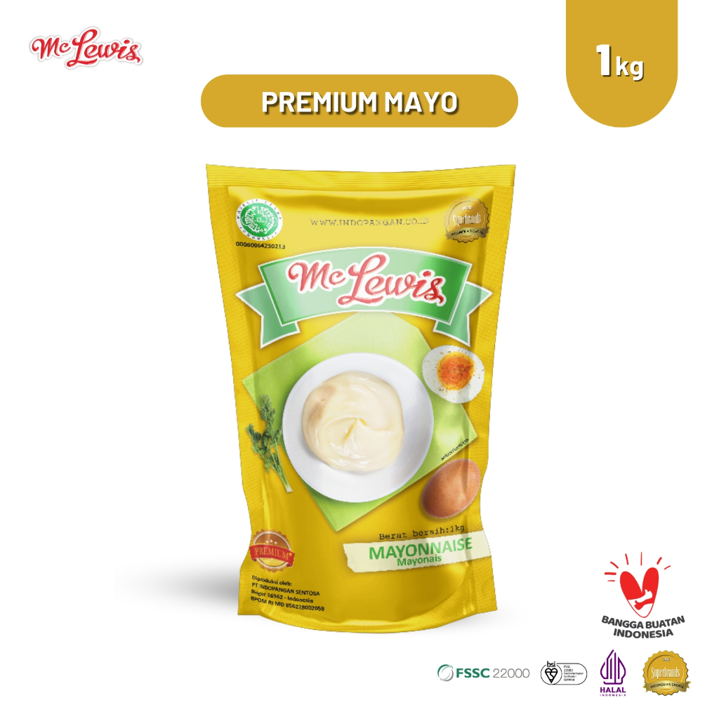 Jual Mc Lewis Mayo Premium - 1Kg | Shopee Indonesia