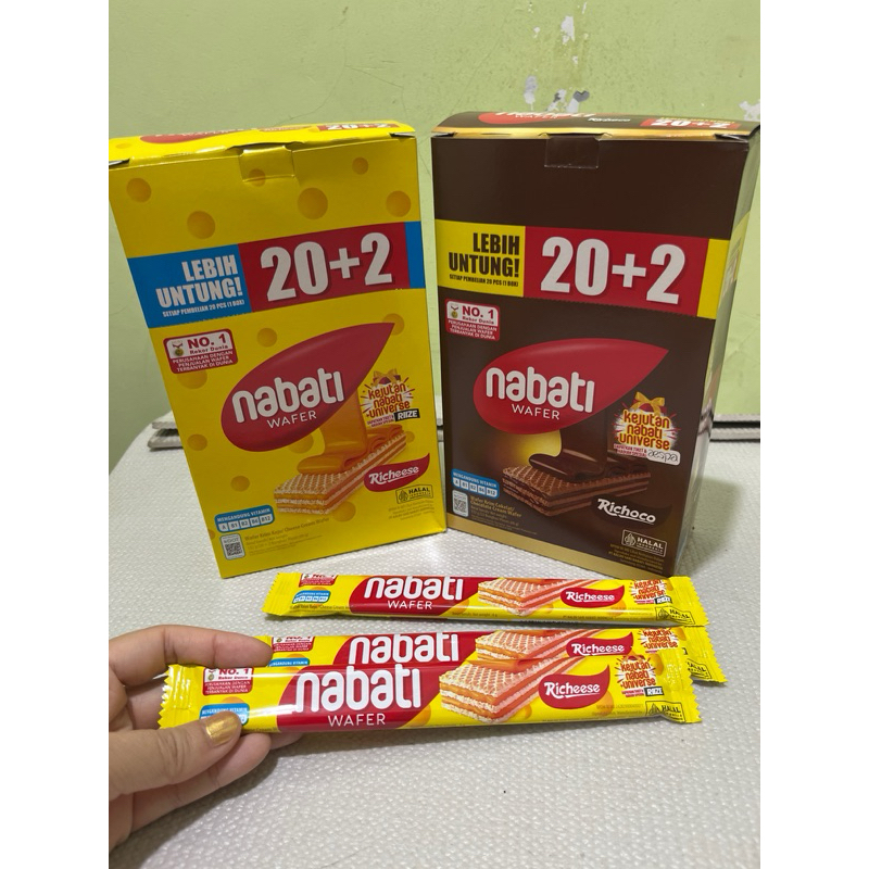 Jual Wafer Nabati Perbox isi 20 | Shopee Indonesia