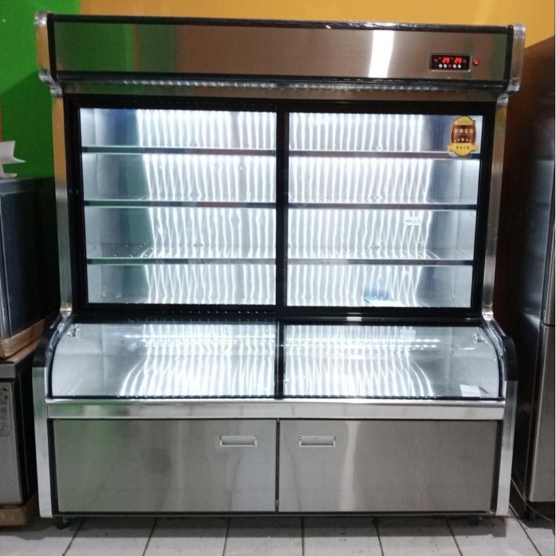 Jual UPRIGHT COMBI CHILLER FREEZER/CABINET SAYUR FROZEN | Shopee Indonesia