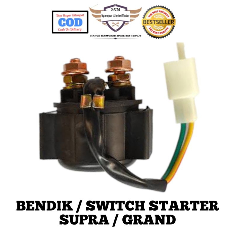 Jual BENDIK SWITCH STARTER GRAND SUPRA BERKUALITAS HARGA TERMURAH ...