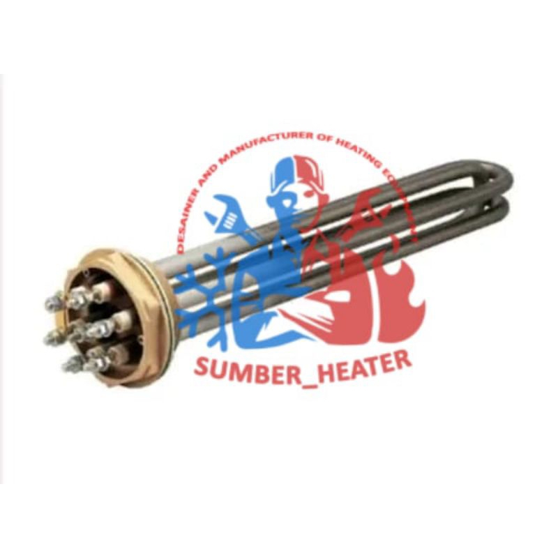 Jual Heater emersen Pemanas drat 1.5 in diameter pipa 8mm x 32cm ...