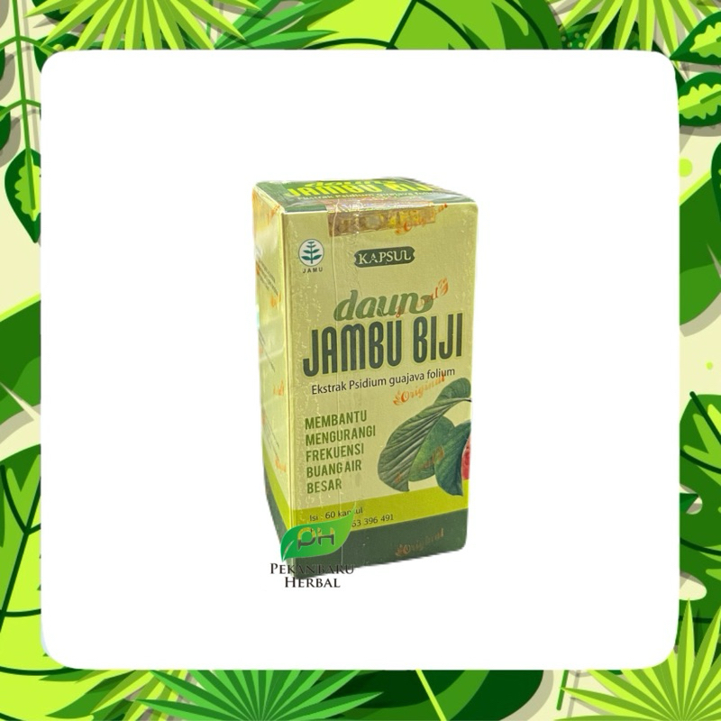 Jual Ekstrak Daun Jambu Biji Tazakka 60 Kapsul Original Halal BPOM Obat ...