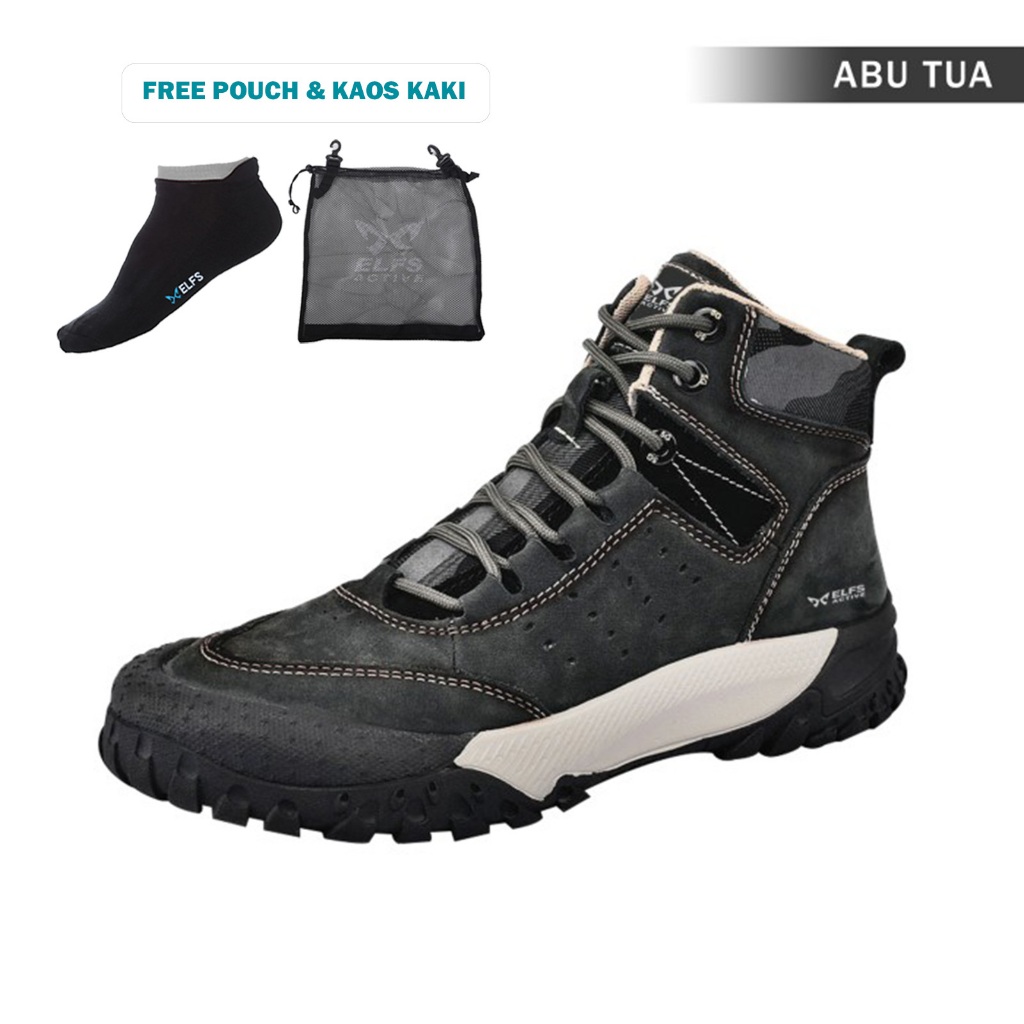 Jual Elfs Active ATLAS Hiking Shoes - Sepatu Gunung High Cut Water ...
