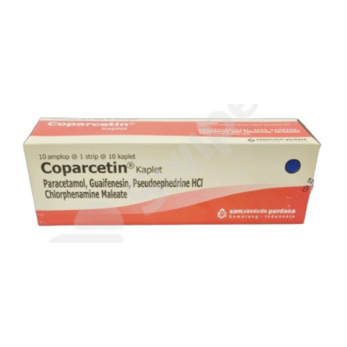 Jual COPARCETIN Sampharindo KAPLET PER STRIP | Shopee Indonesia