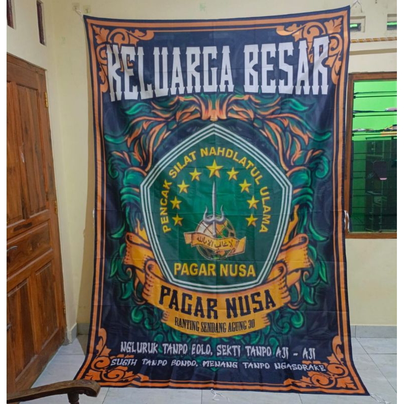 Jual BENDERA FULL PRINTING PAGAR NUSA | Shopee Indonesia
