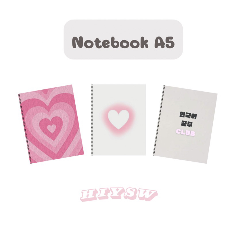 Jual (JEANSSH) NOTEBOOK A5 (Besar) & A6 (Kecil) AESTHETIC KOREAN FOR ...