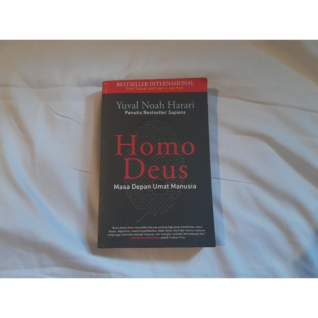 Jual Buku Homo Deus karya Yuval Noah Harari Original Preloved | Shopee ...