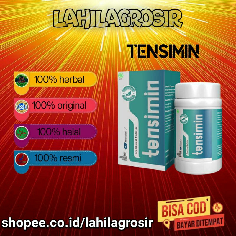 Jual tensimin original obat hipertensi jantung koroner ampuh asli ...
