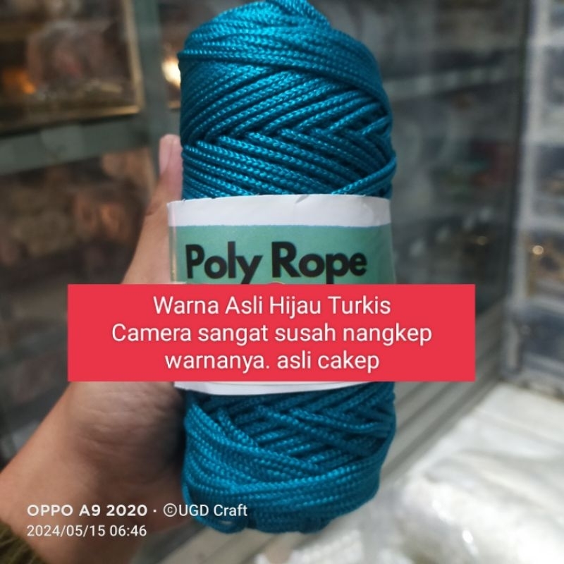 Jual Benang Rajut Poly Rope 2mm (200 gram) | Shopee Indonesia