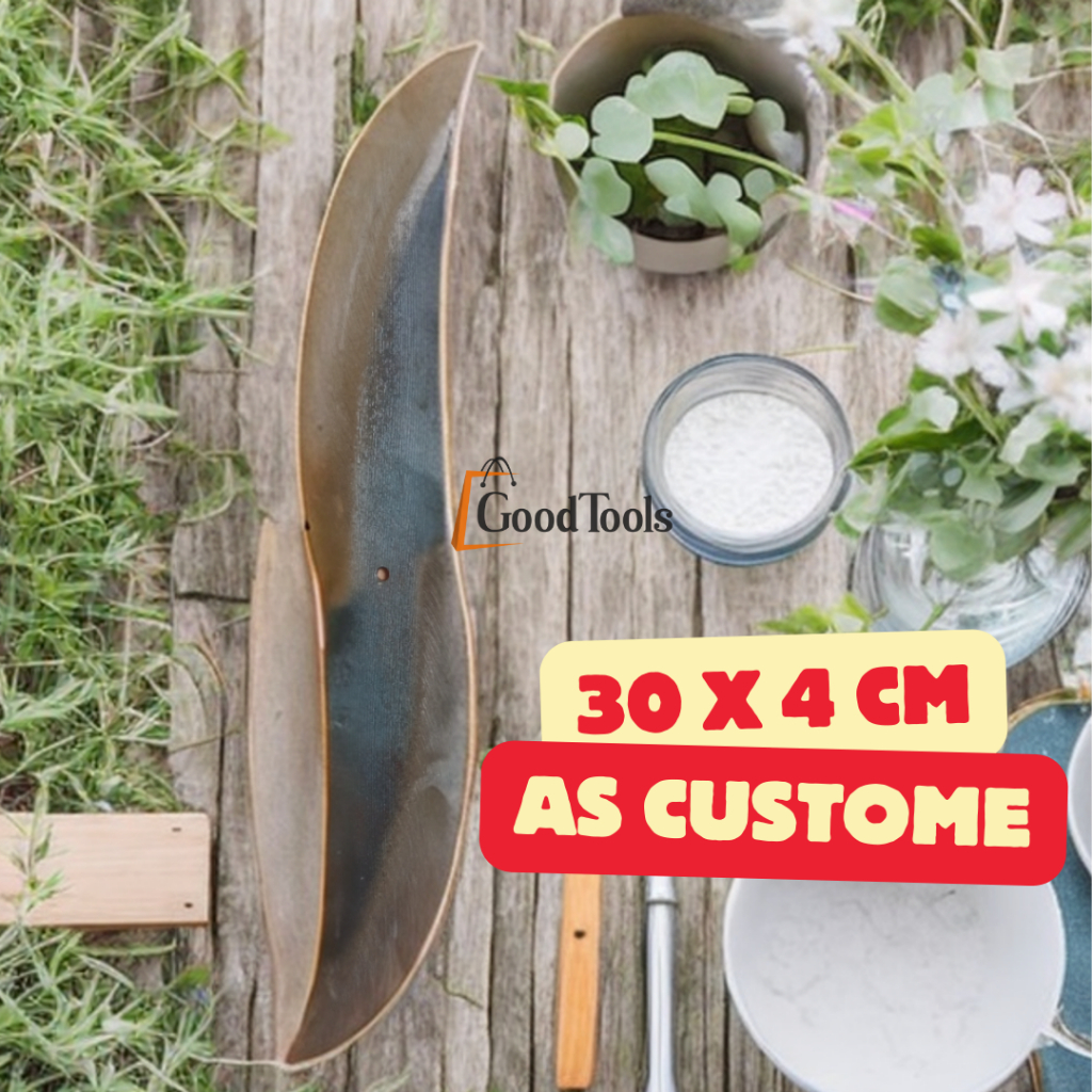 Jual pisau cacah rumput ukuran 30 CM as cutome / pisau pencacach rumput ...