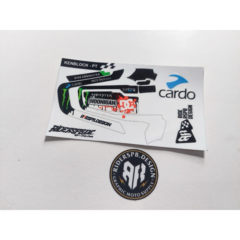 Jual KENBLOCK PT - STICKER DECAL GARSKIN SKINCOVER INTERCOM CARDO ...