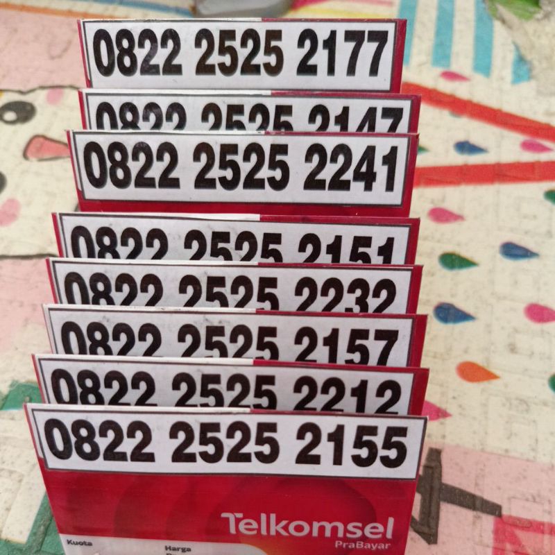 Jual Kartu Perdana Telkomsel Nomor Cantik | Shopee Indonesia