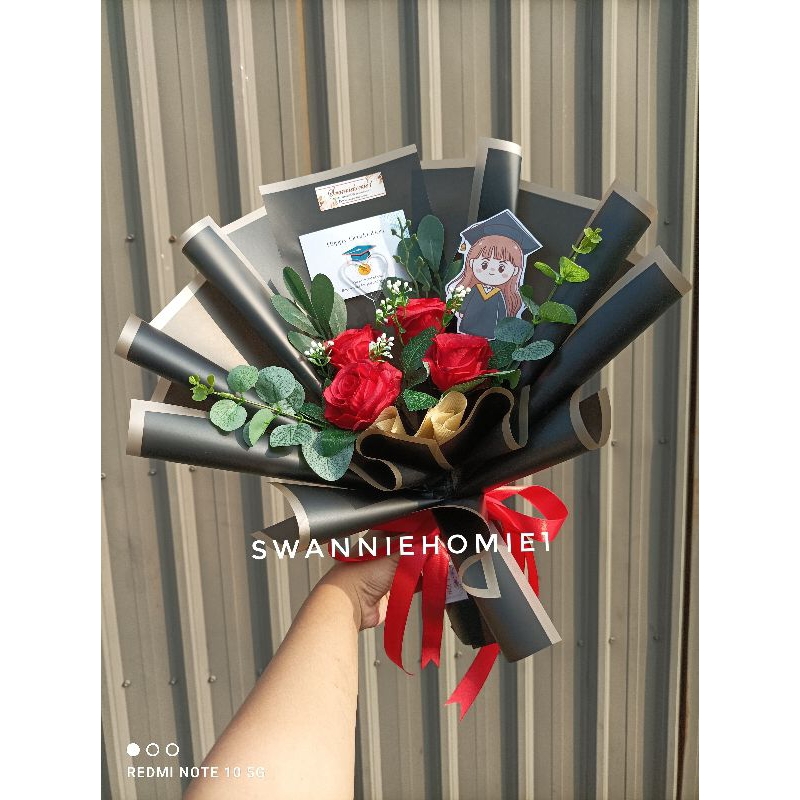 Jual (KHUSUS INSTAN SESAMA MALANG) buket bunga / buket artificial ...