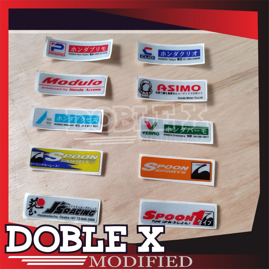 Jual STICKER MINI 3D EXCLLENT HONDA CARS TUNER SERIES | Shopee Indonesia