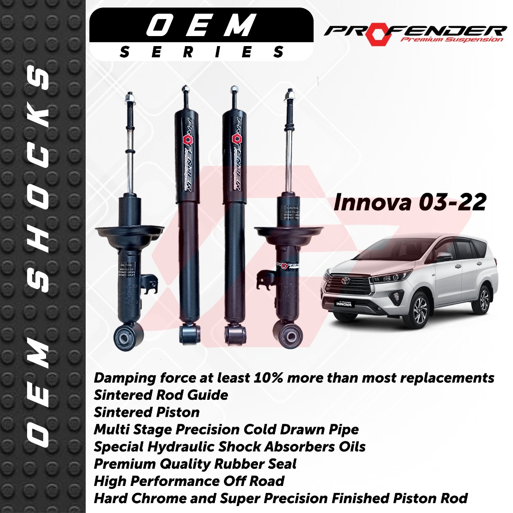 Jual OEM Shock - Oil + Gas - Shockbreaker Suspensi PROFENDER Toyota ...