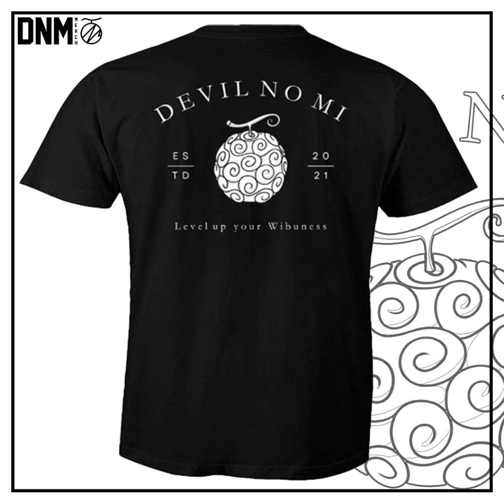 Jual Kaos Anime One Piece 'Buah Iblis' Devil Fruit Special Edition ...