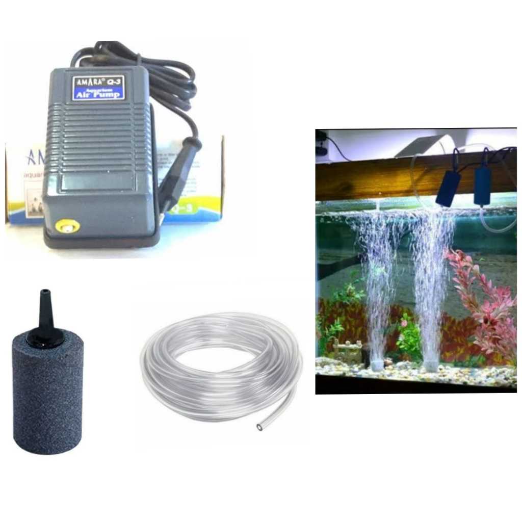 Jual PAKET 1 SET ALAT GELEMBUNG AIR OKSIGEN AQUARIUM - Mesin Aerator ...