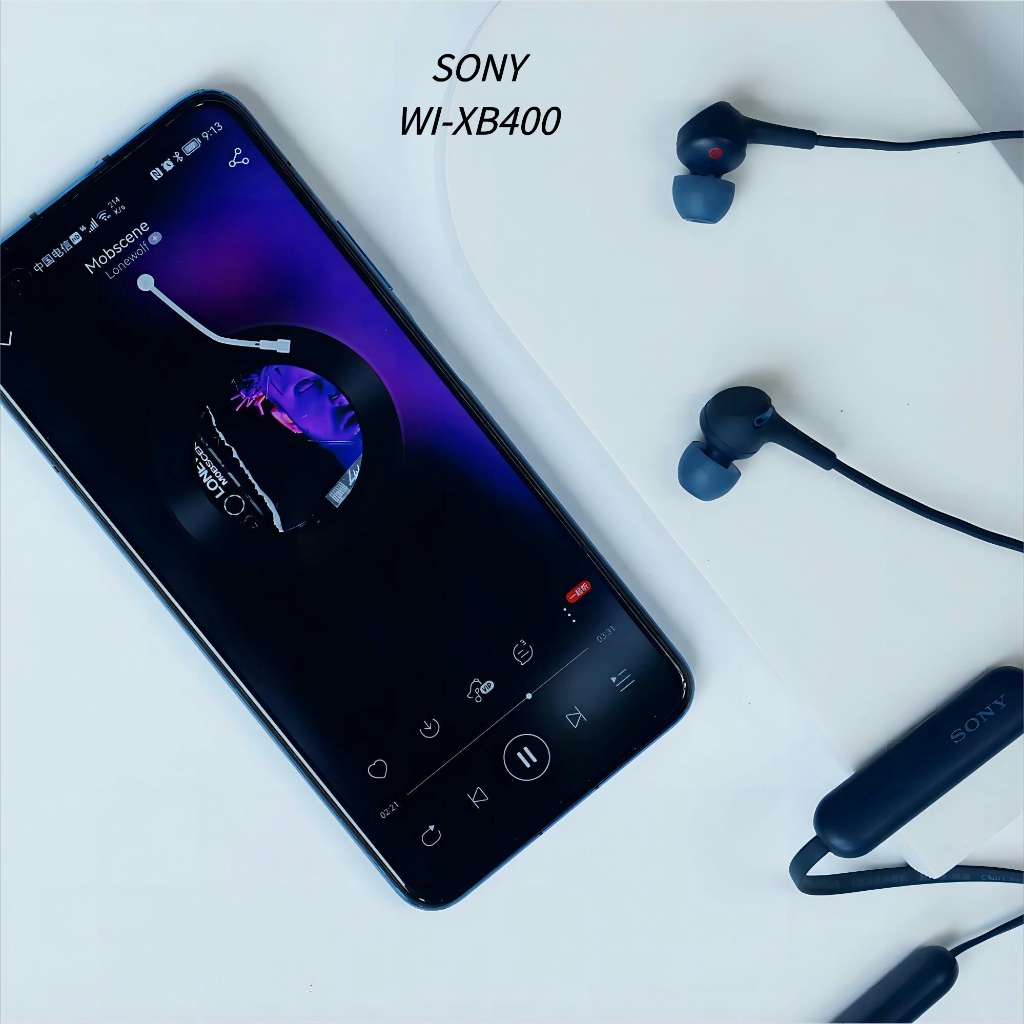 Jual SONY WI-XB400 Headphone nirkabel peredam bising olahraga portabel ...