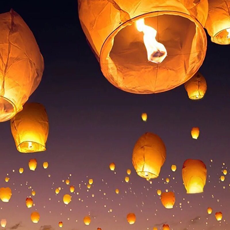 Jual Lampion terbang /Lentera terbang/Flying Lantern | Shopee Indonesia