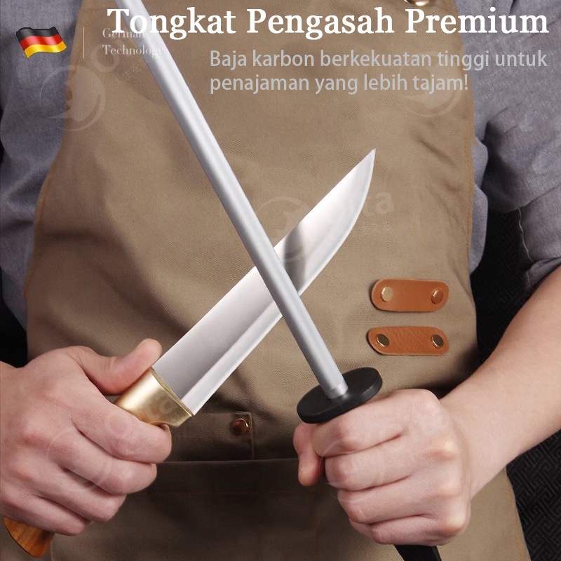 Jual Knife Sharpener Stick Magnetik Pengasah Pisau Stik Pelurus ...