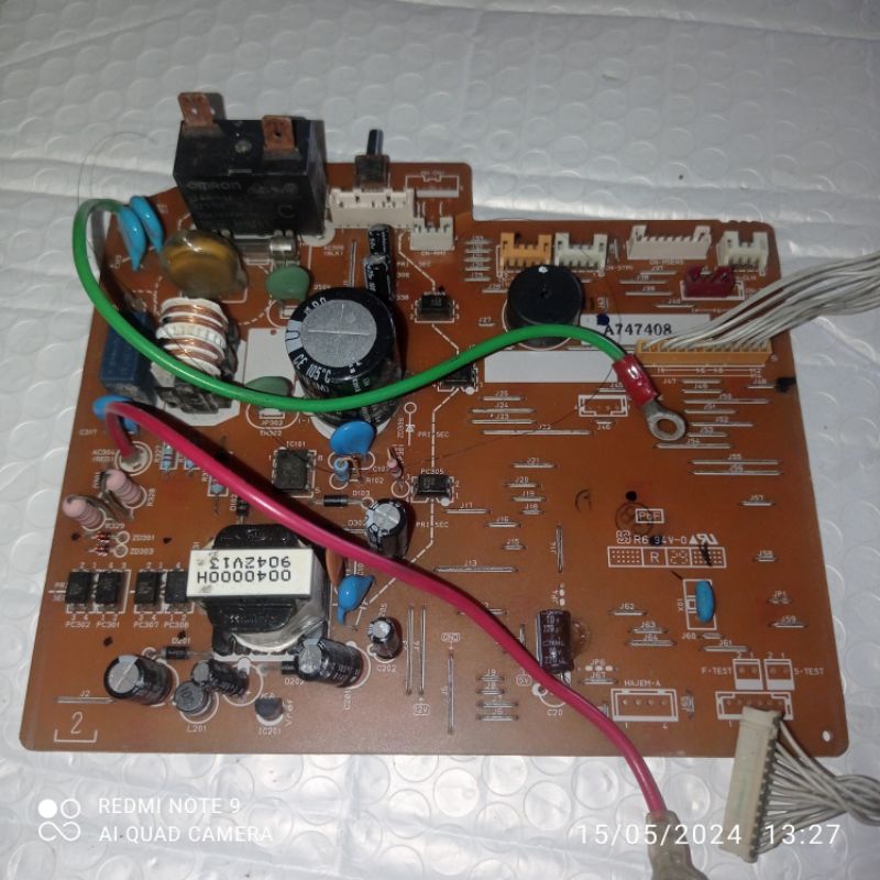 Jual MODUL PCB INDOOR AC PANASONIC DC A747408 ORIGINAL COPOTAN SESUAI ...