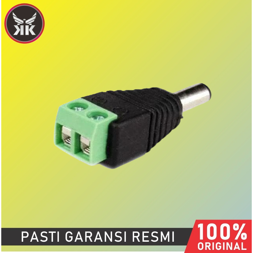 Jual CONNECTOR JACK POWER Plug DC CCTV MALE | Shopee Indonesia