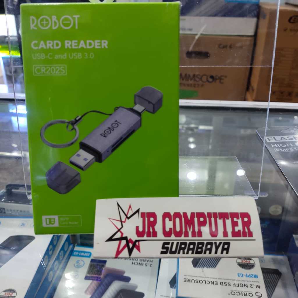 Jual CARD READER ROBOT USB-C AND USB 3.0 CR202S | Shopee Indonesia