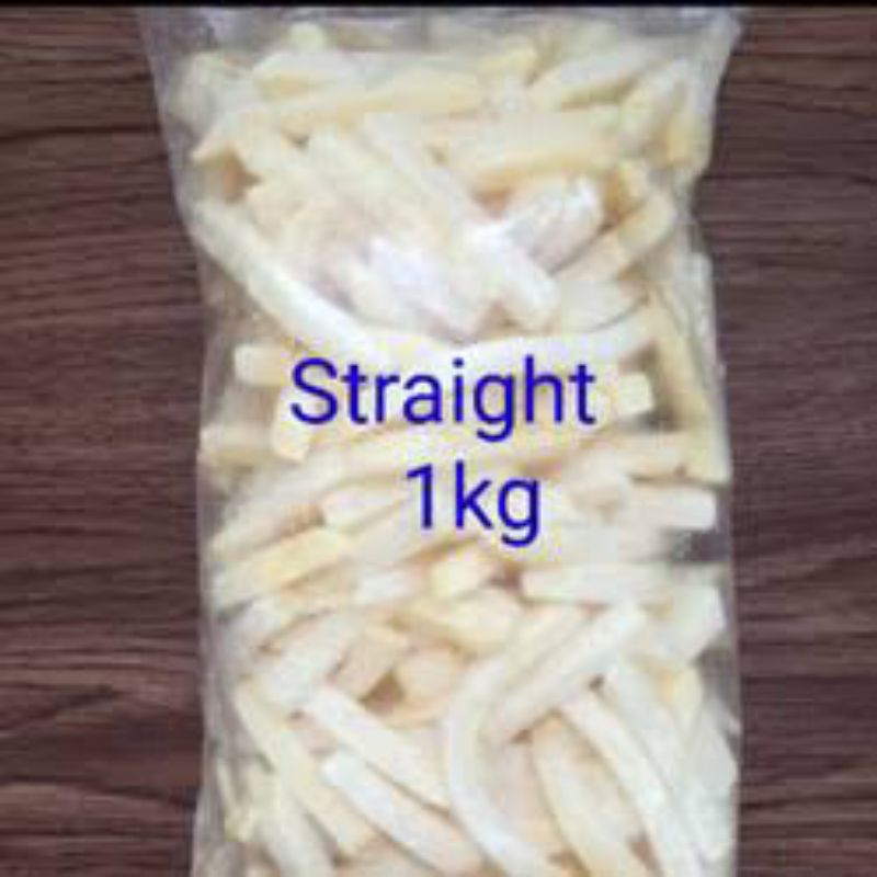 Jual Kentang Goreng straight cut curah 1kg | Shopee Indonesia
