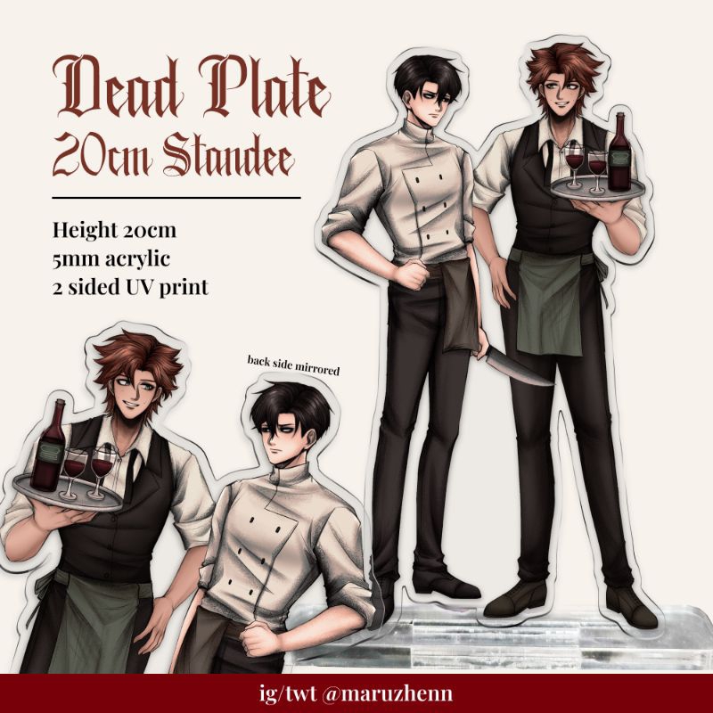 Jual Vince & Rody Standee 20cm (Dead Plate Studio Investigrave Fanmerch ...