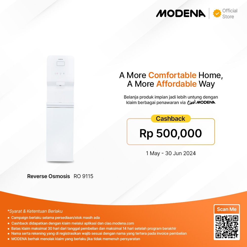 Jual MODENA Reverse Osmosis – RO 9115 | Shopee Indonesia