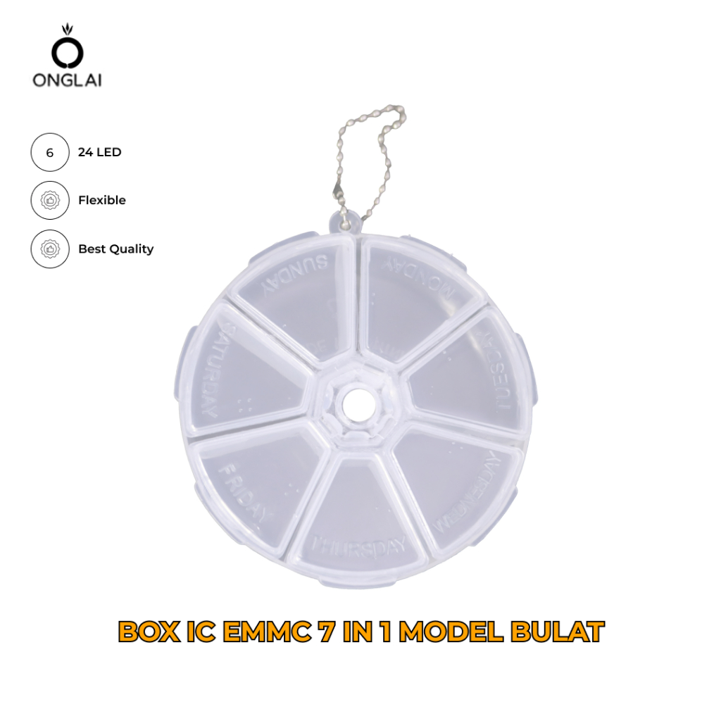 Jual BOX IC EMMC 7 IN 1 MODEL BULAT | Shopee Indonesia