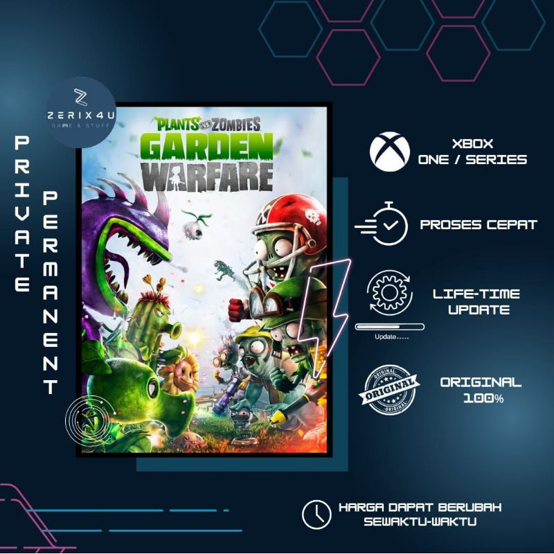 Jual PLANTS VS ZOMBIES GARDEN WARFARE XBOX ONE / SERIES X|S PRIVATE ...