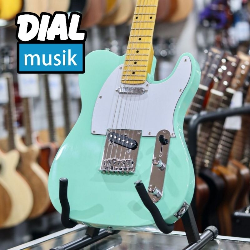 Jual Scorpion ST130 Telecaster Seafom Green - ST-130 / ST 130 SG ...