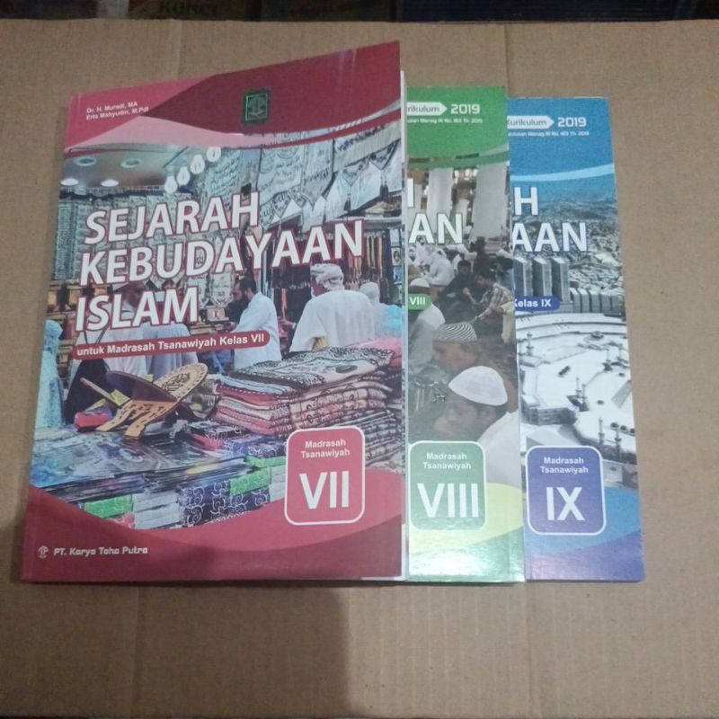 Jual Buku Sejarah Kebudayaan Islam MTs Kelas 7, 8, 9 Kurikulum 2019(Toha Putra) | Shopee Indonesia