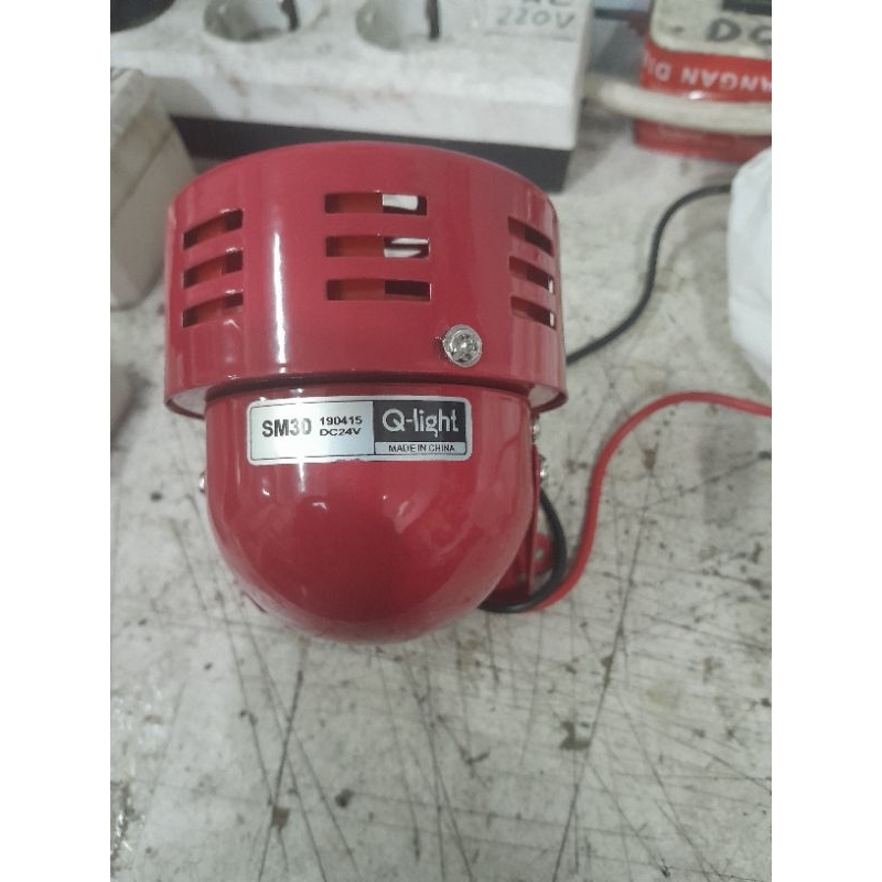 Jual Qlight SM30-24V Motor Siren Max.110dB | Shopee Indonesia