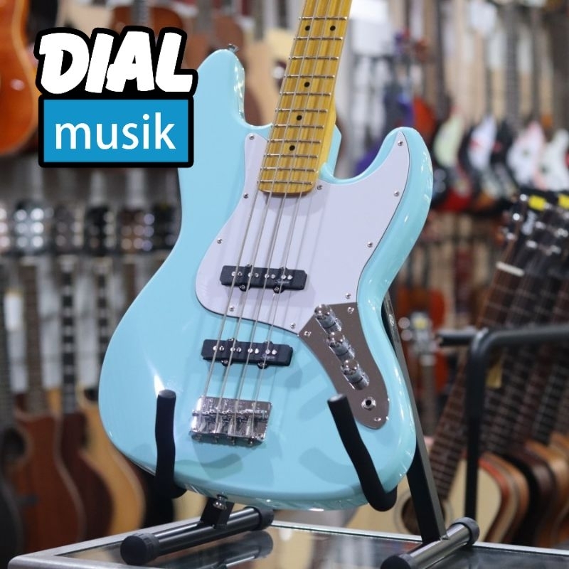 Jual Scorpion SJ200 JazzBass Blue Maple - Jazz Bass Blue SJ-200 DBL ...