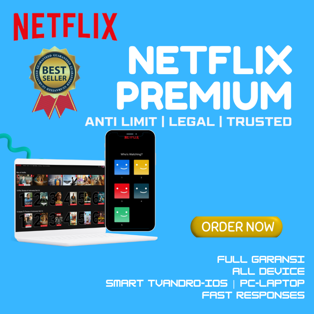 Jual NETFLIXX 4K ANTI HOLD | Shopee Indonesia