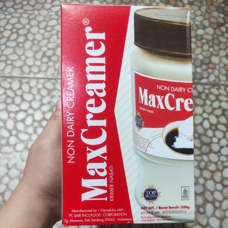 Jual MAX CREAMER NON DAIRY CREAMER/ KRIMER NABATI 500GR | Shopee Indonesia