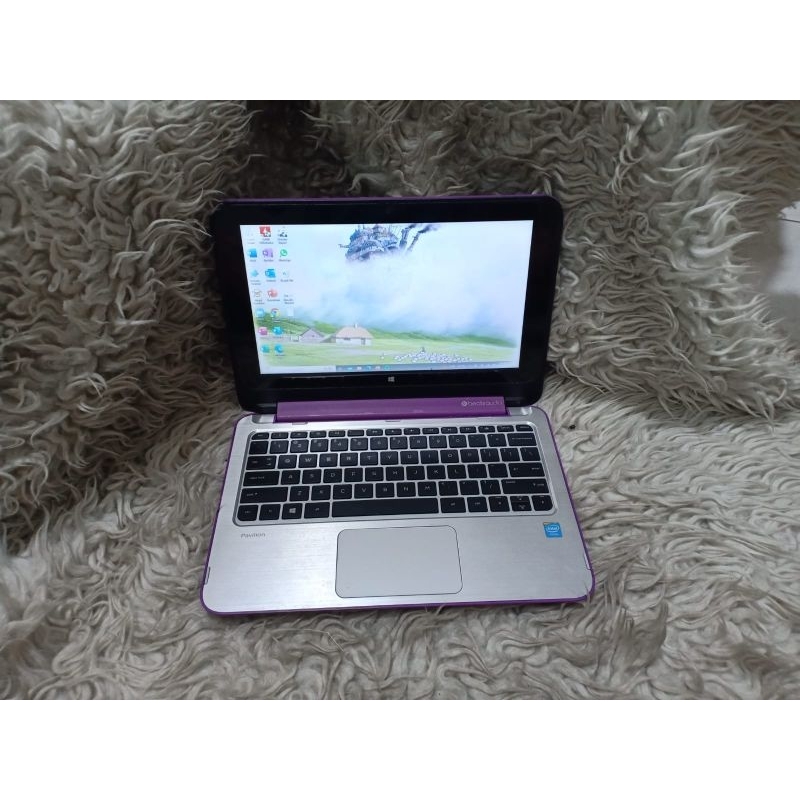 Jual Notebook HP pavilion 11 X360-N036TU Ram 8gb SSD 240gb Layar sentuh | Shopee Indonesia