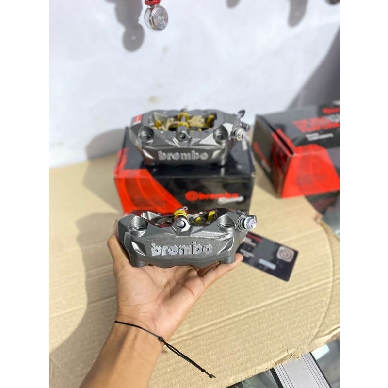 Jual KALIPER BREMBO M432 M3 pitch 100 great A | Shopee Indonesia