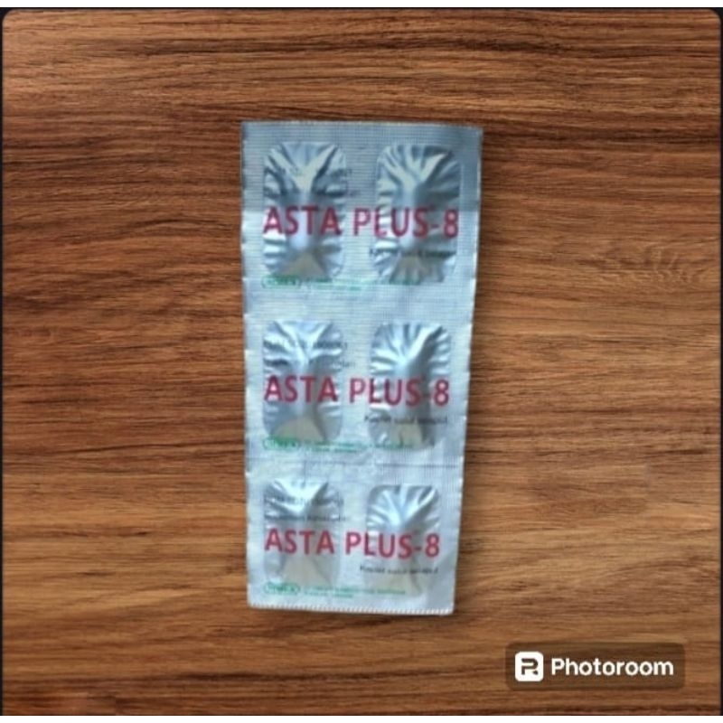 Jual asta plus 8 mg strip 6 tablet | Shopee Indonesia